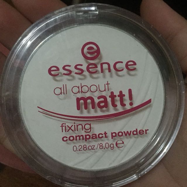 Essence All about Matt fixing compact powder, Beauty & Personal Care ...