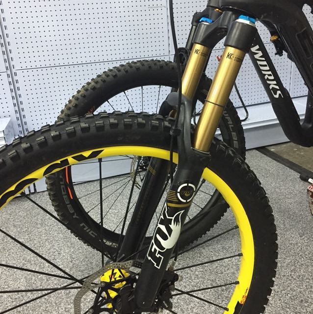 Fox 34 float CTD kashima coat travel 160mm wheelsize 27.5/650B, Sports ...