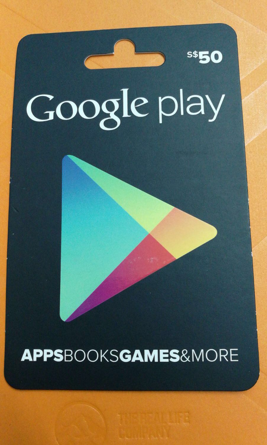 Google Play Card, Tickets & Vouchers, Vouchers on Carousell