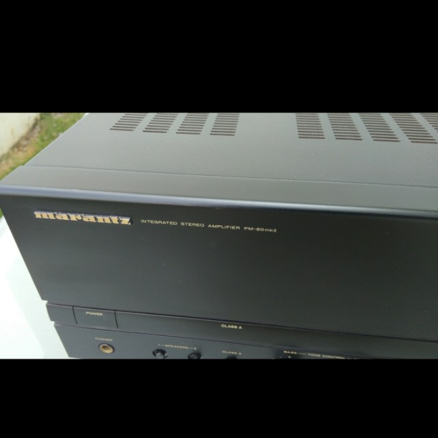 Legendary Marantz Pm80 mk2 Integrated Amplifier, Audio, Other Audio ...