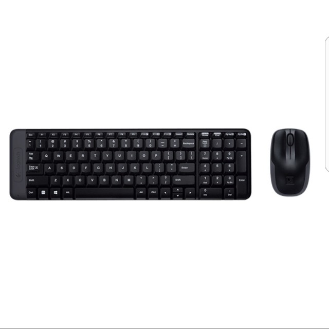 Logitech MK220 Wireless Keyboard and Mouse (Only one USB Connector ...