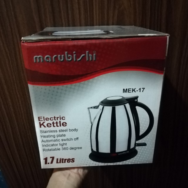 Marubishi Cordless Electric Kettle, TV & Home Appliances, Kitchen ...