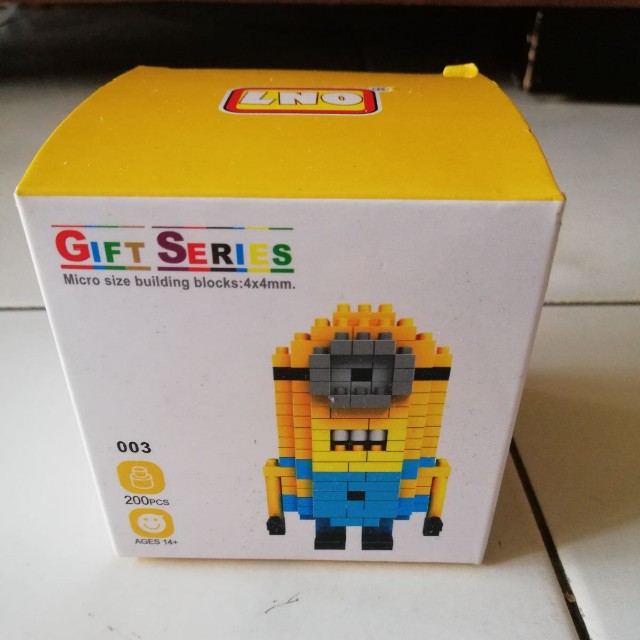 Minion Nano Block, Hobbies & Toys, Toys & Games on Carousell