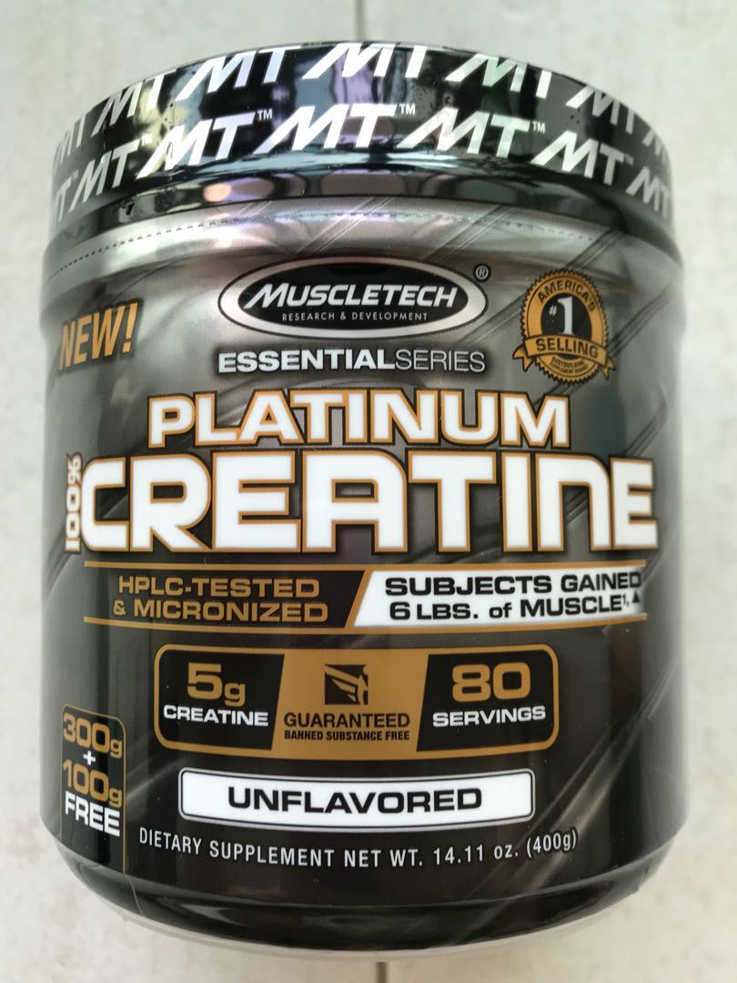 Muscletech Creatine, Sports Equipment, Exercise & Fitness, Toning ...