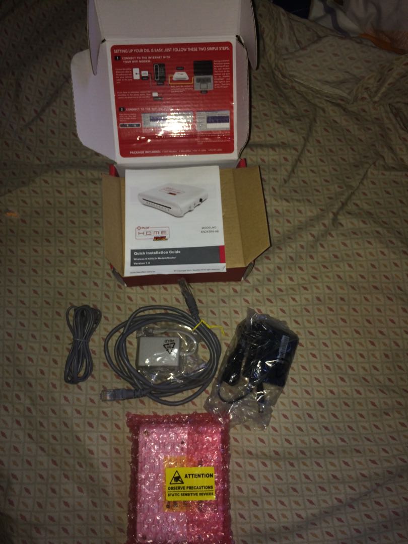 PLDT Home DSL Modem/Router, Computers & Tech, Parts & Accessories ...