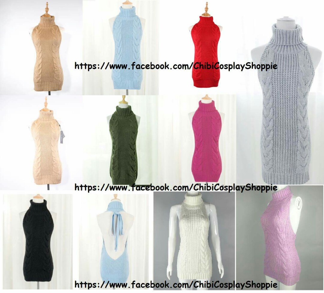 Sexy Virgin Killer Sweater Women S Fashion New Undergarments Loungewear On Carousell