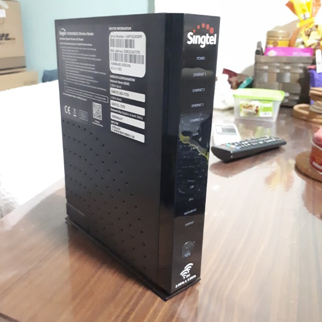 Singtel Wireless Router Modem FG7003GR (AC), Computers & Tech, Parts ...