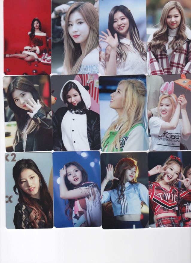 Twice SANA Photocards, Hobbies & Toys, Memorabilia & Collectibles, K ...