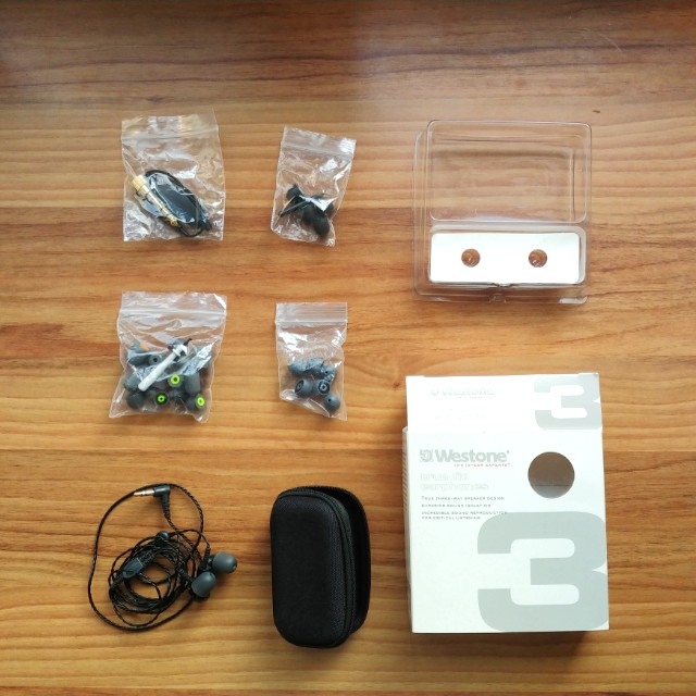 Westone 3 (3 balance armature), Audio, Headphones & Headsets on Carousell
