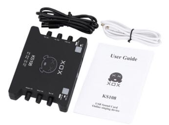 XOX KS108 USB SOUND CARD, Mobile Phones & Gadgets, Mobile & Gadget ...