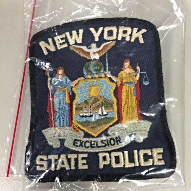 Embroidery Police Badge, Hobbies & Toys, Stationery & Craft, Handmade ...