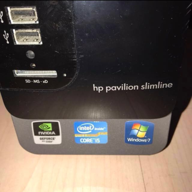 HP Pavillion slimline desktop i5 Gen3 windows10, Computers & Tech, Desktops on Carousell