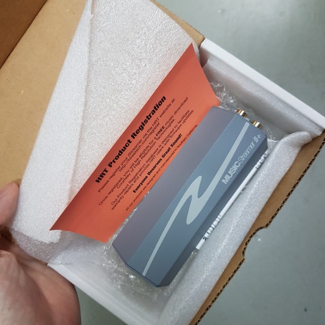 HRT Music Streamer II plus (+) USB DAC, Audio, Portable Audio ...