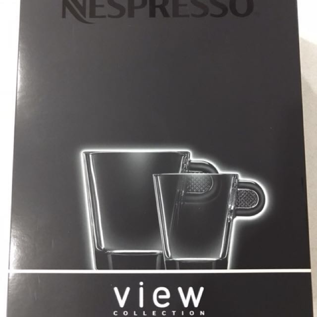 Nespresso View Cups with saucer (Lungo x2 and Espresso x2), TV & Home ...