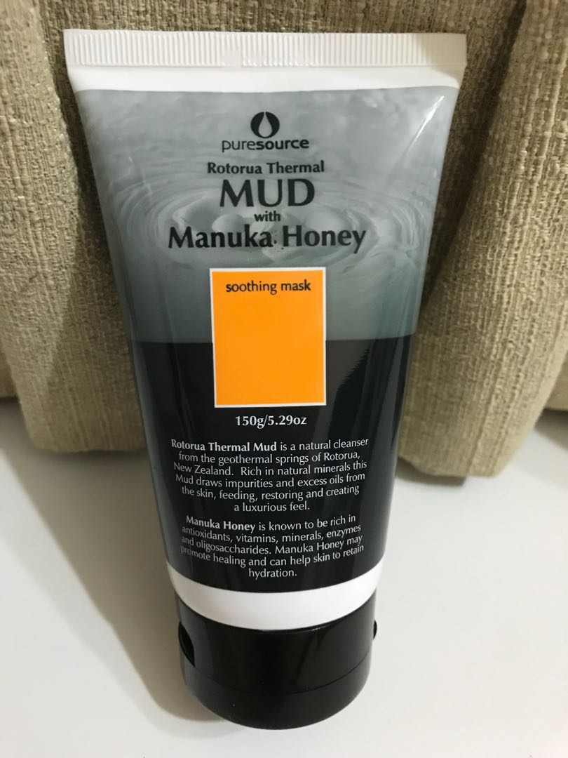 New Zealand Puresource Rotorua Mud Mask with Manuka Honey, Health ...