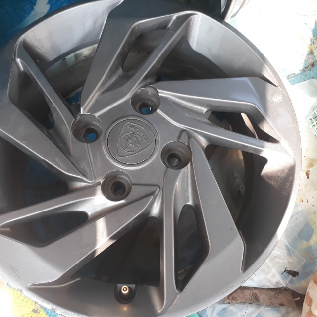 Sport rim 15 inci proton persona baru, Auto Accessories on Carousell