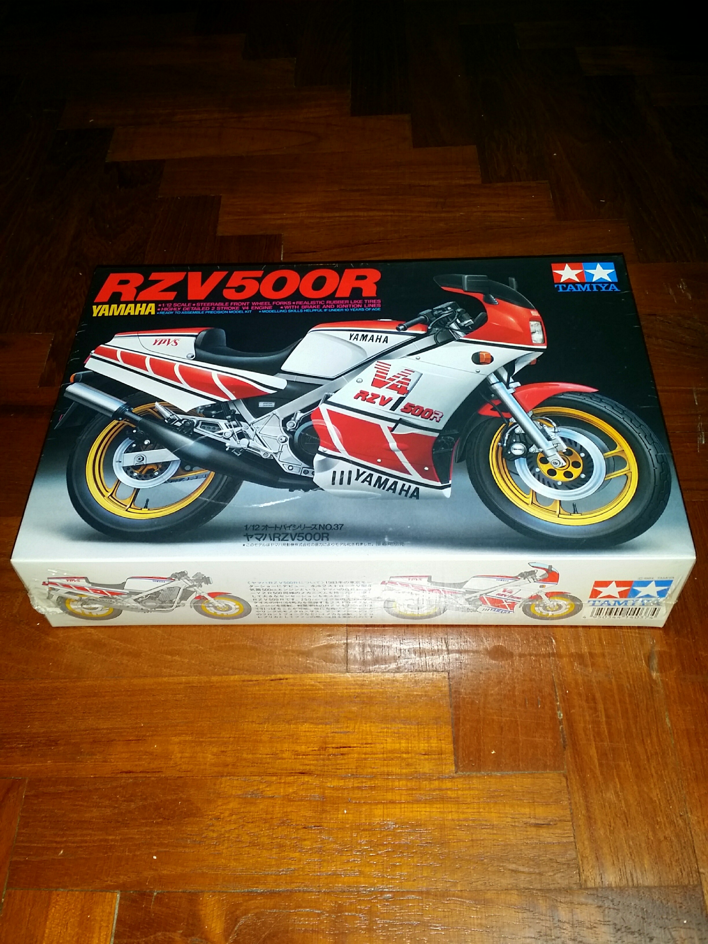 1/12 Tamiya Suzuki RZV500R *Vintage Set* MISB (Plastic Scale Motorcycle ...