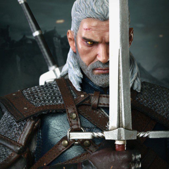Cmtoys Witcher 3 Witch Hunter 1/6 Figure, Hobbies & Toys, Toys & Games ...