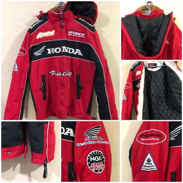 Honda Thick Biker Jacket (Made from Poland), Men's Fashion, Coats ...