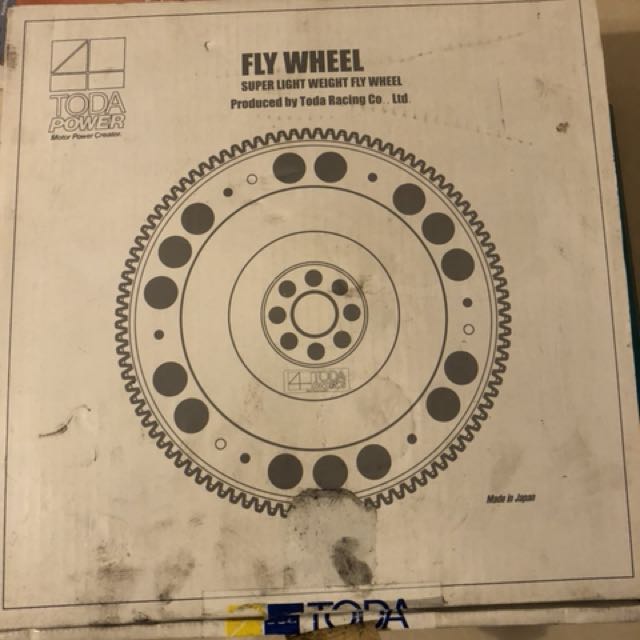 Toda Racing Lightweight Flywheel (3.8kg) K20, Car Accessories on Carousell