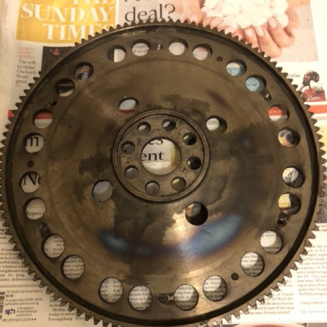 Toda Racing Lightweight Flywheel (3.8kg) K20, Car Accessories on Carousell