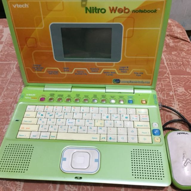 Vtech Nitro Web Laptop, Babies & Kids, Infant Playtime on Carousell