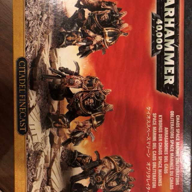 WH40k Chaos Obliterators (new - not assembled), Hobbies & Toys, Toys ...