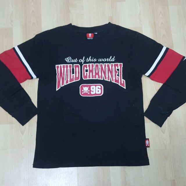 Wild Channel Longsleeve, Men's Fashion, Tops & Sets, Tshirts & Polo ...
