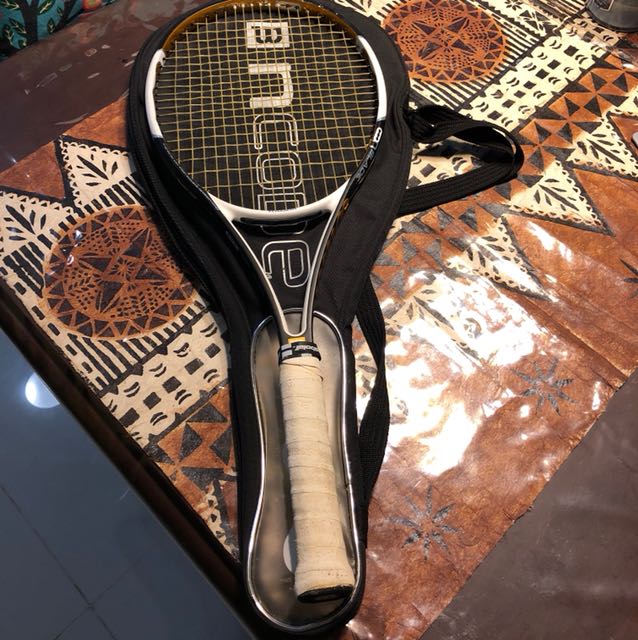 Wilson nCode n Blade Tennis Racket, Sports Equipment, Sports & Games ...
