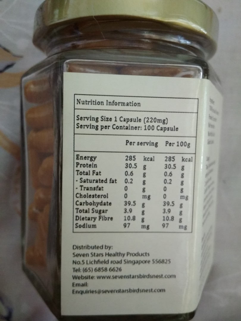 100% Pure Java Turmeric Supplement Capsules, Everything Else on Carousell