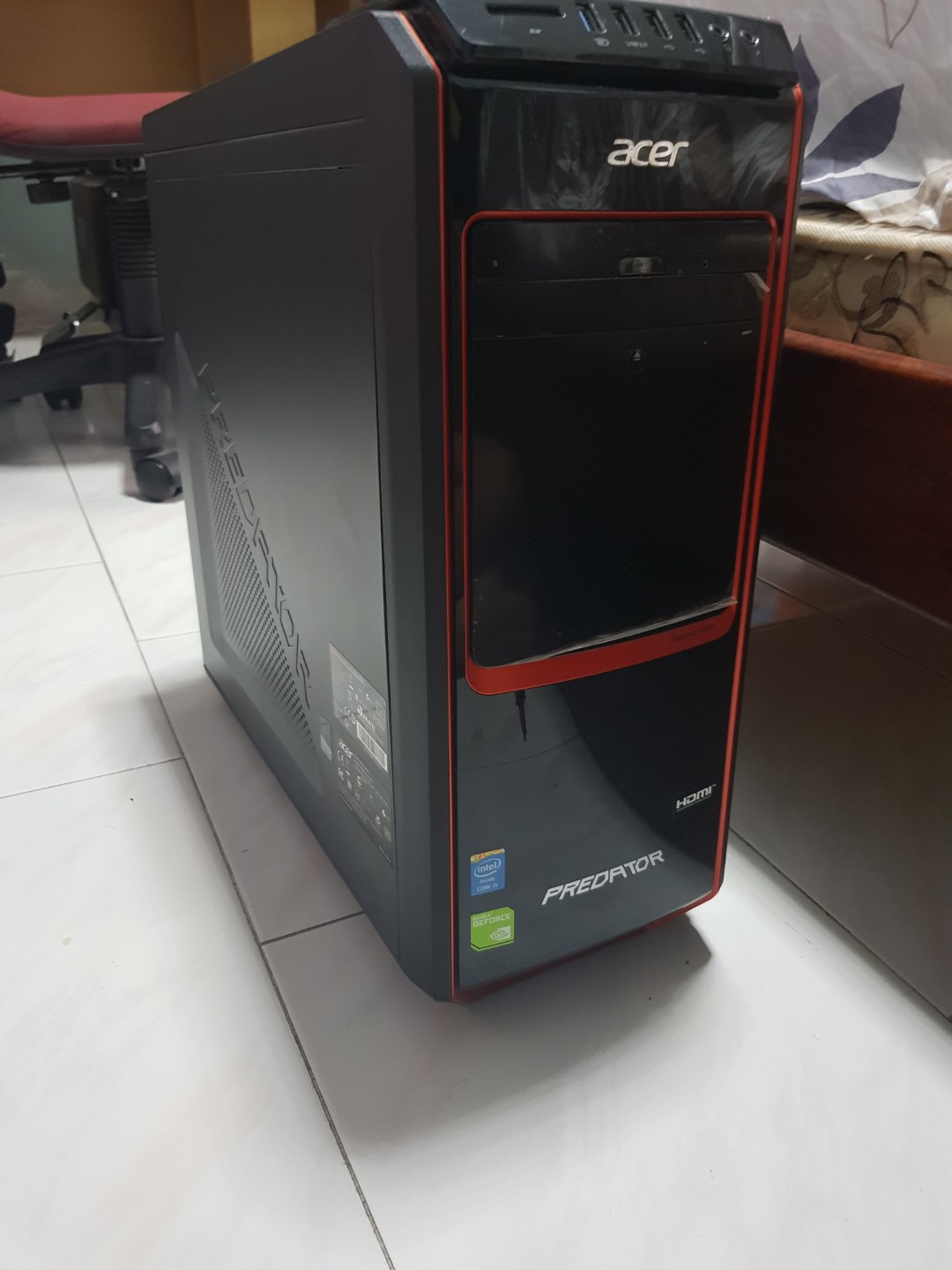 Acer Predator Case, Computers & Tech, Parts & Accessories, Computer ...