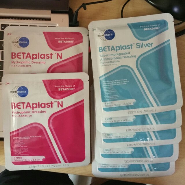 Betaplast Hydrophilic Dressing x7, Everything Else on Carousell