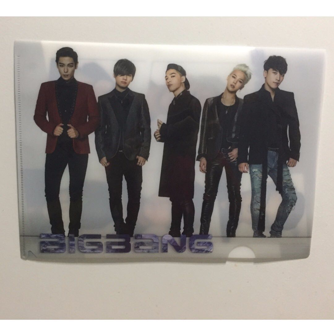 Big Bang File/Folder, Hobbies & Toys, Memorabilia & Collectibles, K ...