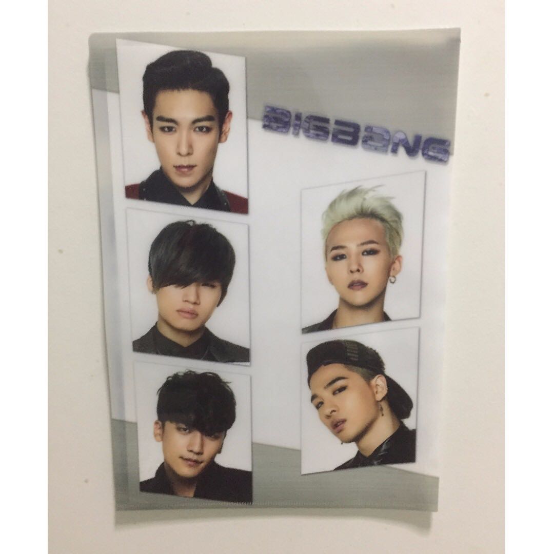 Big Bang File/Folder, Hobbies & Toys, Memorabilia & Collectibles, K ...