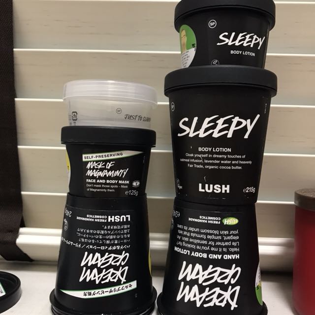 Empty Lush Pots, Beauty & Personal Care, Bath & Body, Bath on Carousell