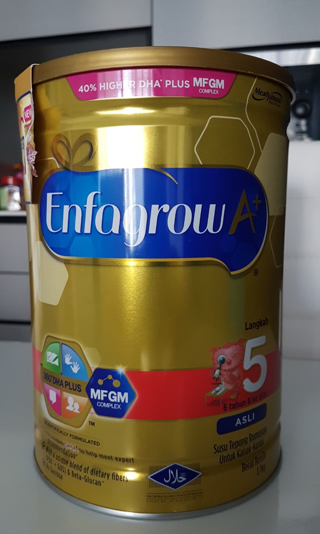 Enfa Grow Stage 5 Milk Powder, Babies & Kids, Nursing & Feeding ...