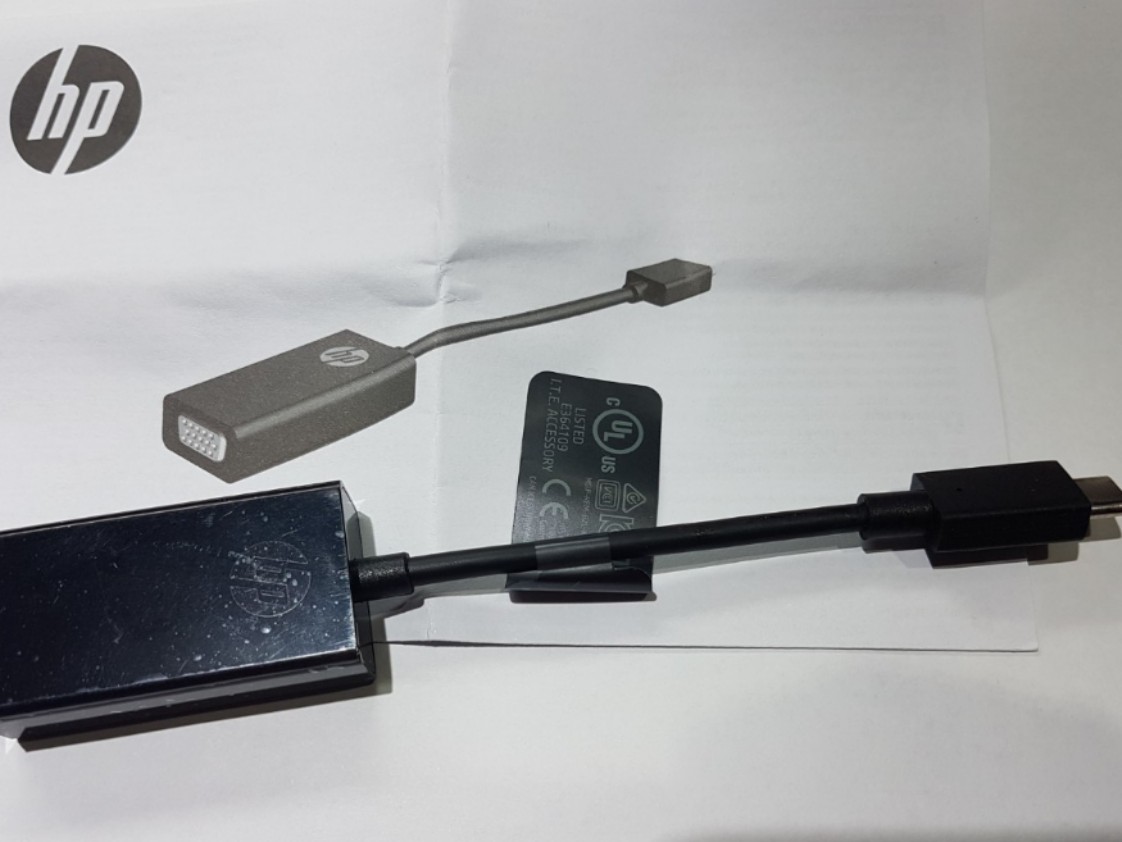HP USB Type-C to VGA, Computers & Tech, Parts & Accessories, Cables ...