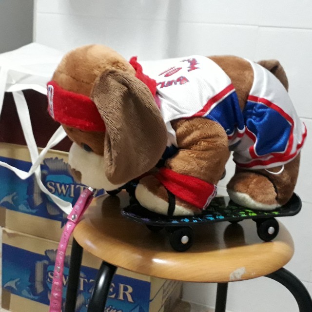NBA dog with skates and leapfrog letter factory, Hobbies & Toys, Toys ...