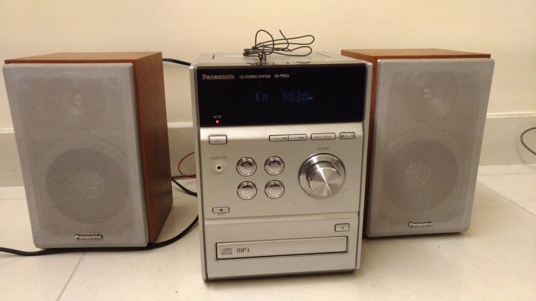 Panasonic mini hifi, 音響器材, 可攜式音響設備 - Carousell