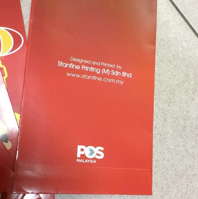 POS MALAYSIA ANGPAO PACKET LIMITED EDITION RARE ITEM, Hobbies & Toys ...