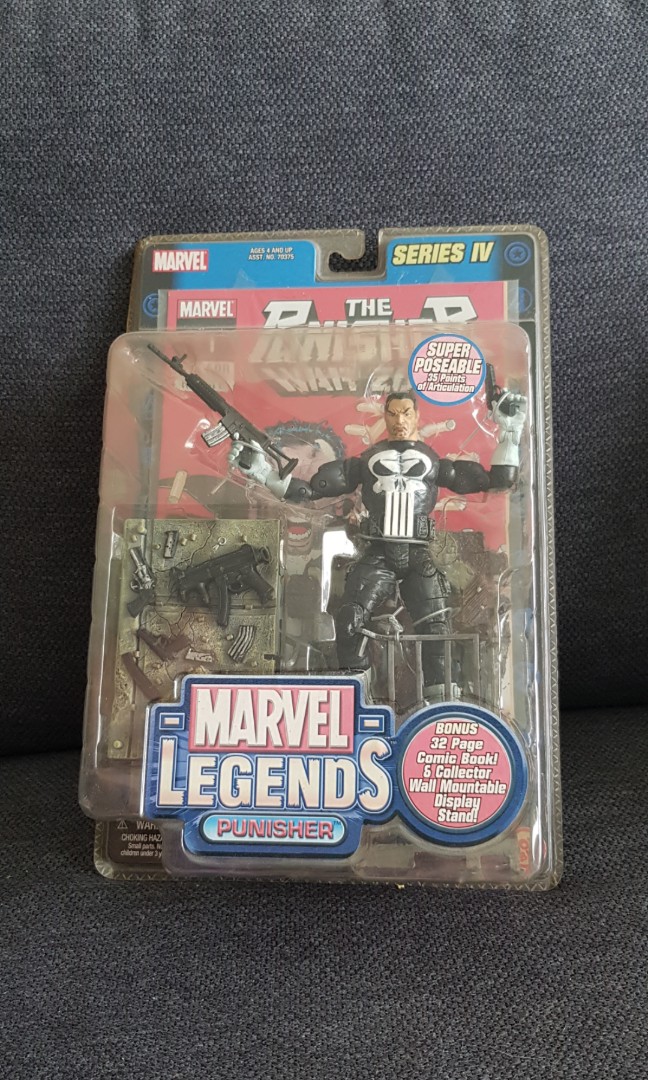 Rare Marvel Legends Punisher Series IV, Hobbies & Toys, Toys & Games on ...