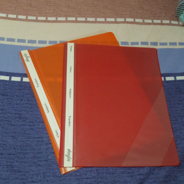 Red And Orange File, Hobbies & Toys, Books & Magazines, Children's ...