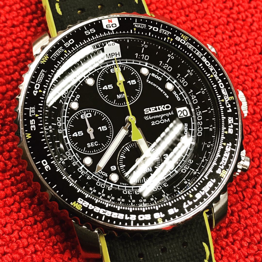 Seiko Flightmaster (Mint Condition), Luxury, Watches on Carousell