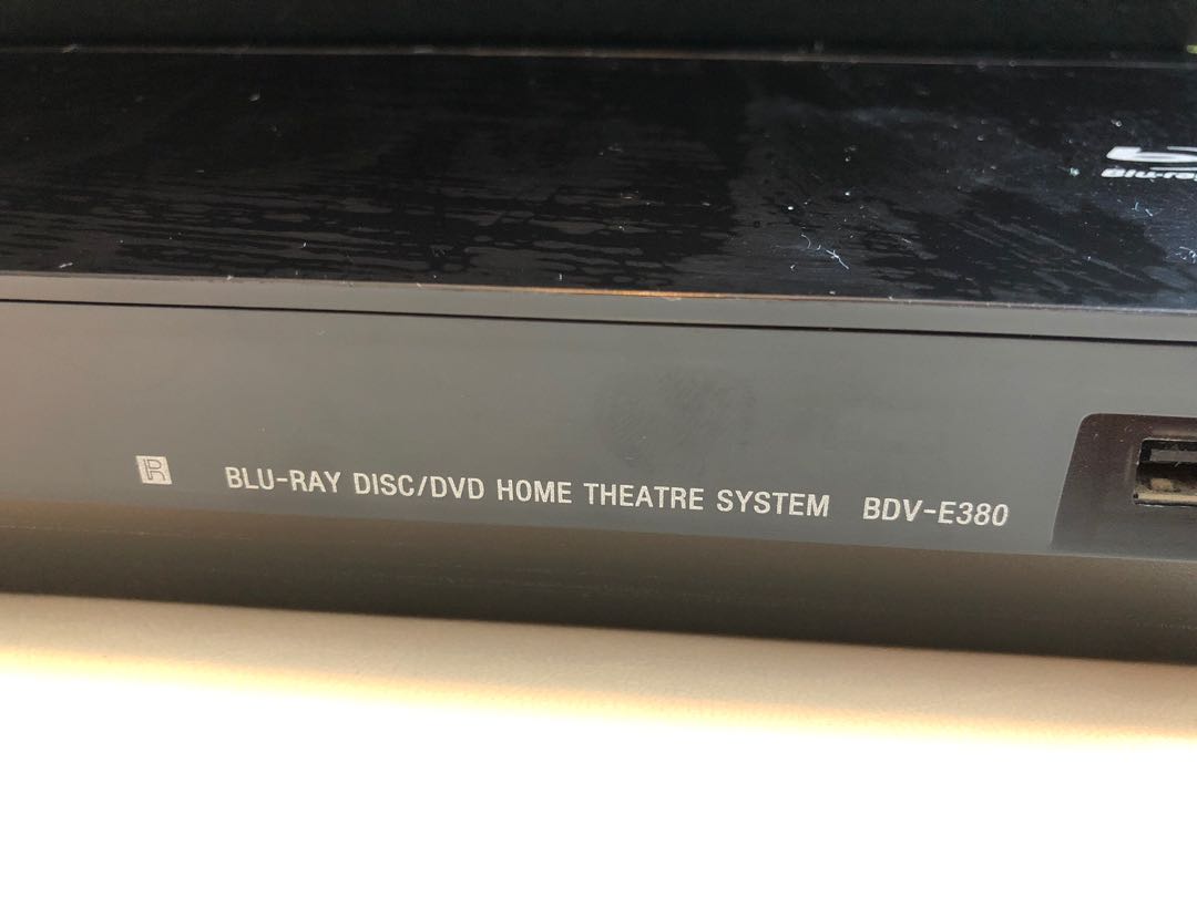 SONY Blu-ray home theatre system BDV-e380, 音響器材, 音樂播放裝置 MP3及CD Player - Carousell