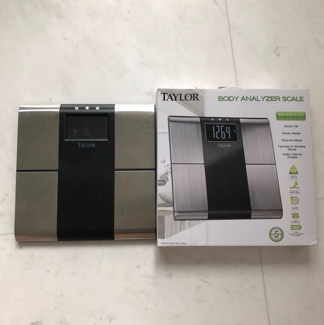 Taylor Weighing Machine Body Fat Analyzer, Health & Nutrition, Health ...
