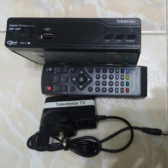 Teledevice 高清機頂盒 RM-148A, 家庭電器, 電視 & 其他娛樂, 電視 - Carousell
