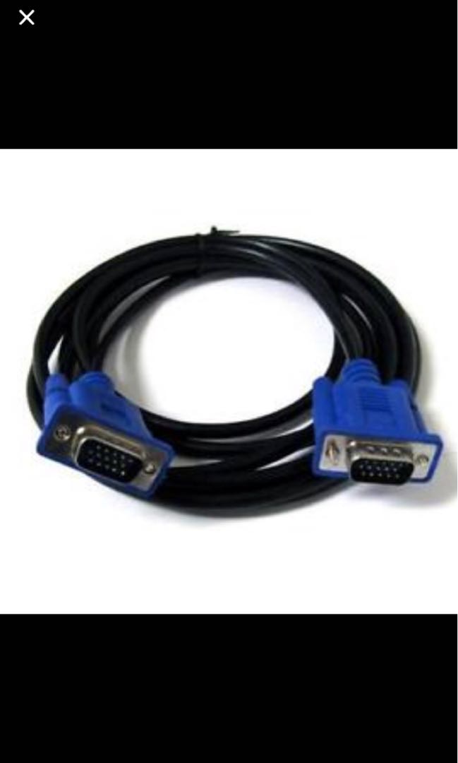 VGA cables for PC, Computers & Tech, Parts & Accessories, Cables ...
