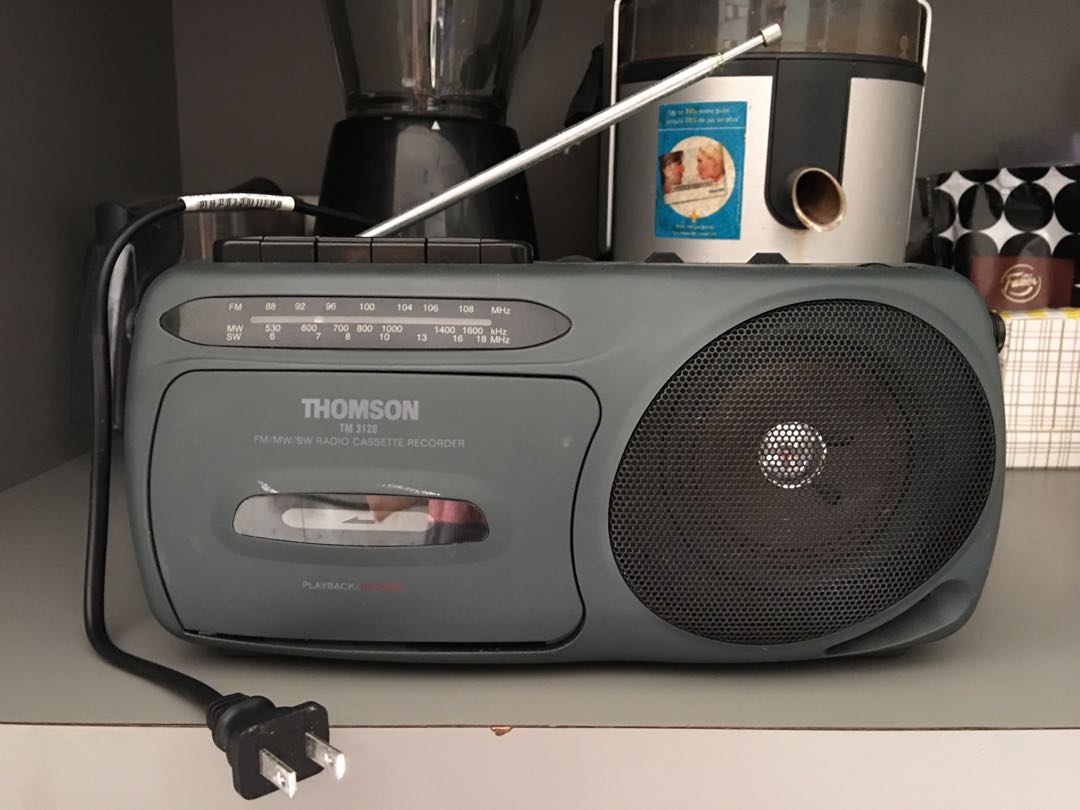 Vintage Thomson cassette radio, TV & Home Appliances, Kitchen ...