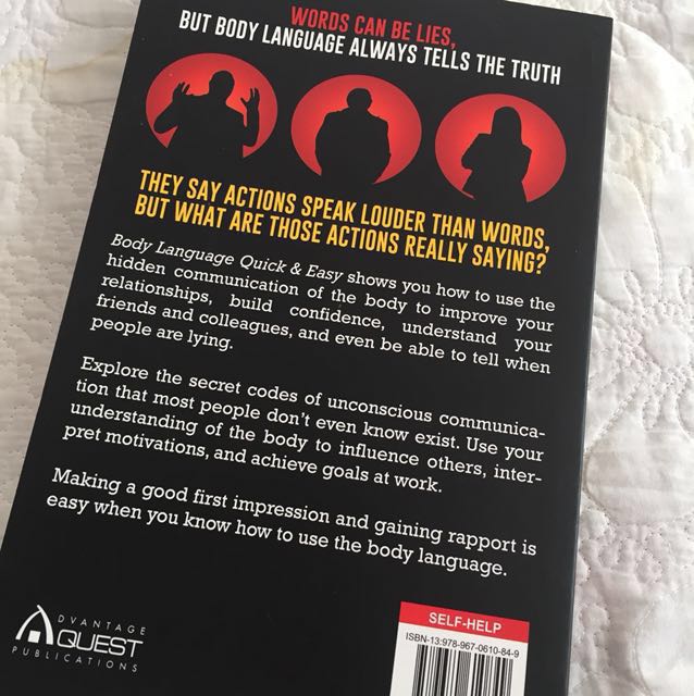 Body language, Hobbies & Toys, Books & Magazines, Textbooks on Carousell