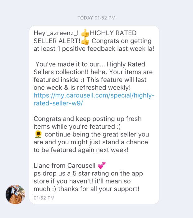 Highly Rate, Community on Carousell